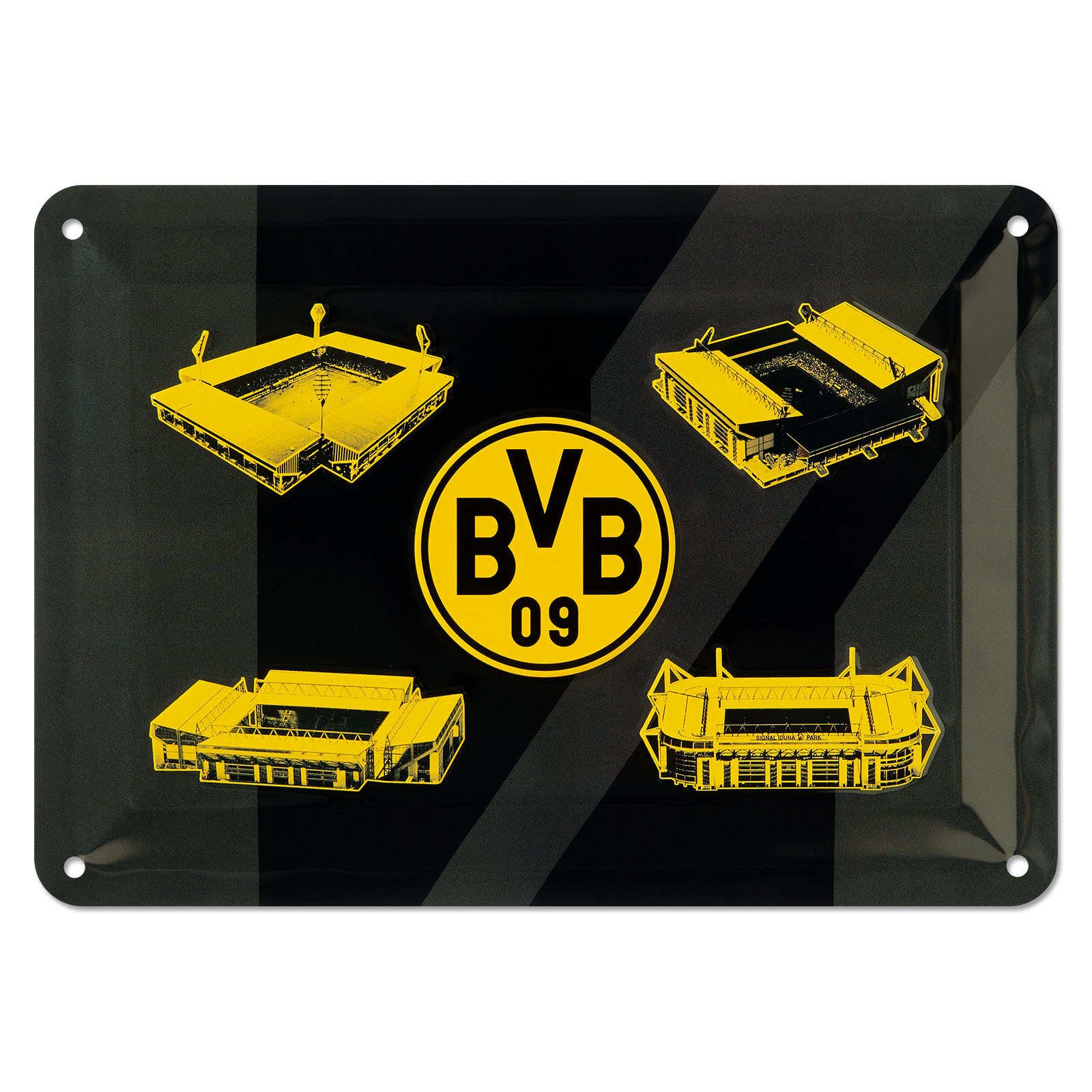 BVB Temple Metal Sign - Official Borussia Dortmund Shop