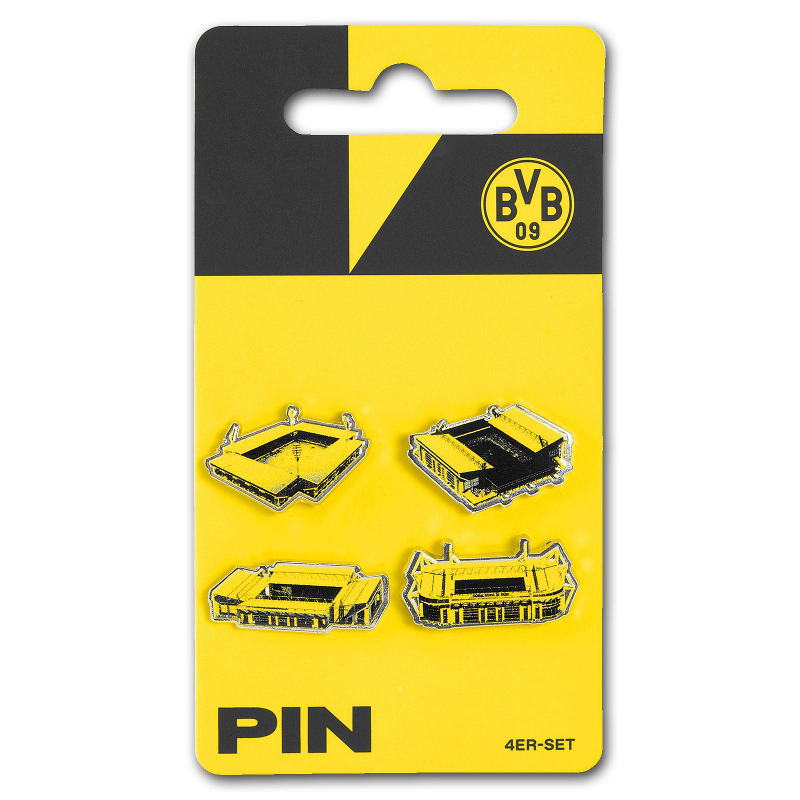 Borussia Dortmund Stadium 4-pin set - Official Borussia Dortmund Shop